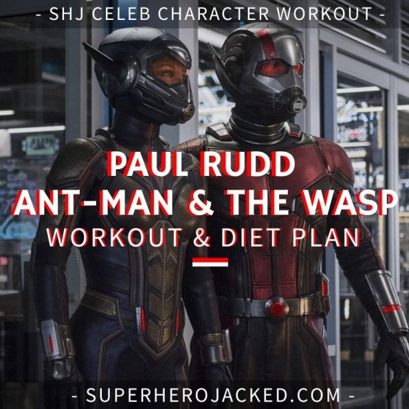 Paul Rudd Workout Routine and Diet Plan [Updated]: Train like Ant-Man