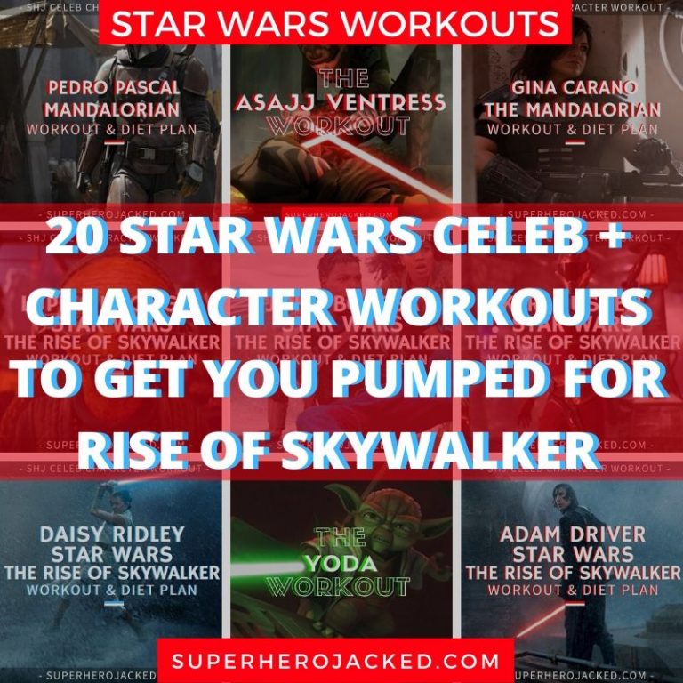 20 Star Wars Workouts to Get You Pumped for Rise of Skywalker!
