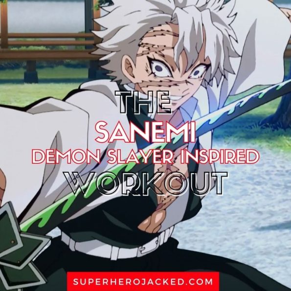 Sanemi Shinazugawa Workout: Train like The Demon Slayer Wind Hashira!
