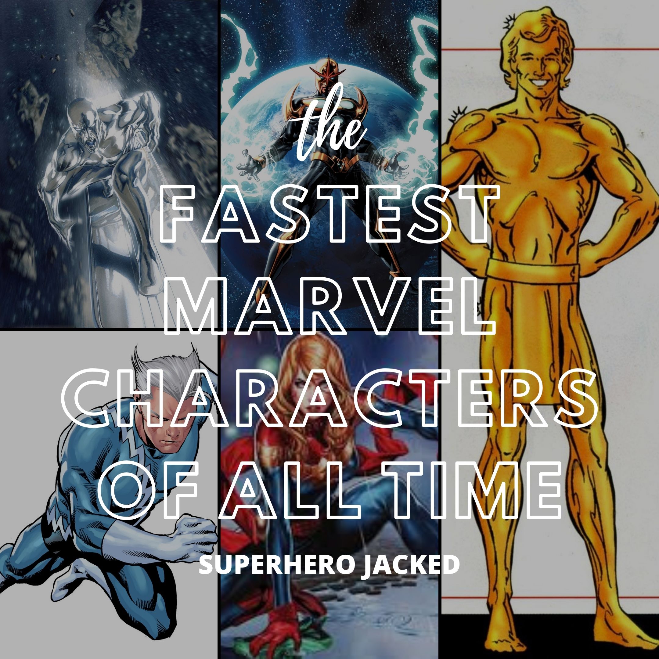 The Fastest Marvel Characters of All Time – Superhero Jacked