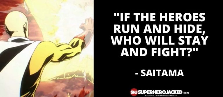 Top Ten Saitama Quotes: Best One Punch Man Motivational Quotes