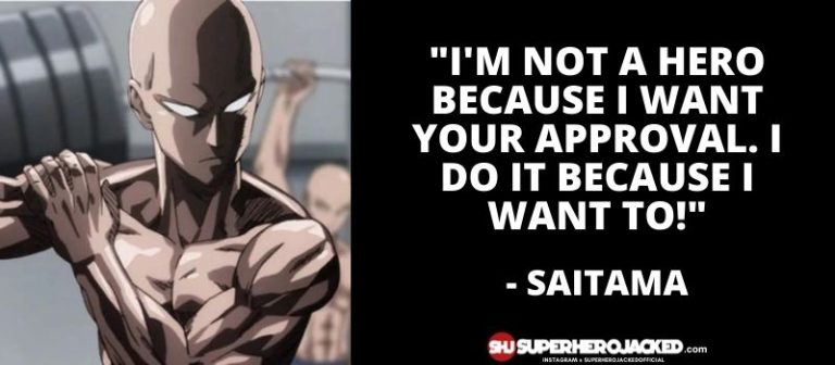 Top Ten Saitama Quotes: Best One Punch Man Motivational Quotes