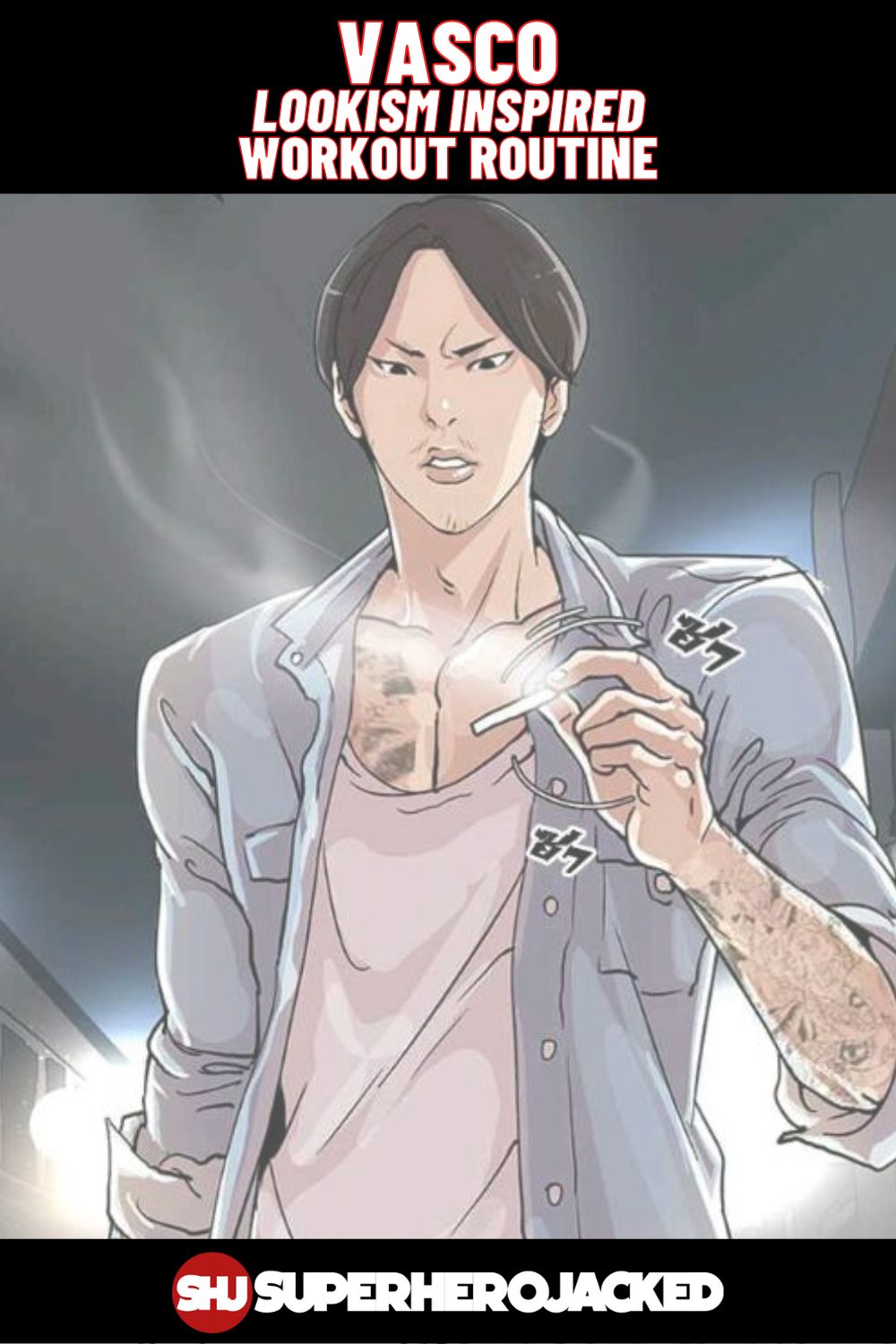 Vasco Workout: Train to Become Euntae Lee from Lookism!