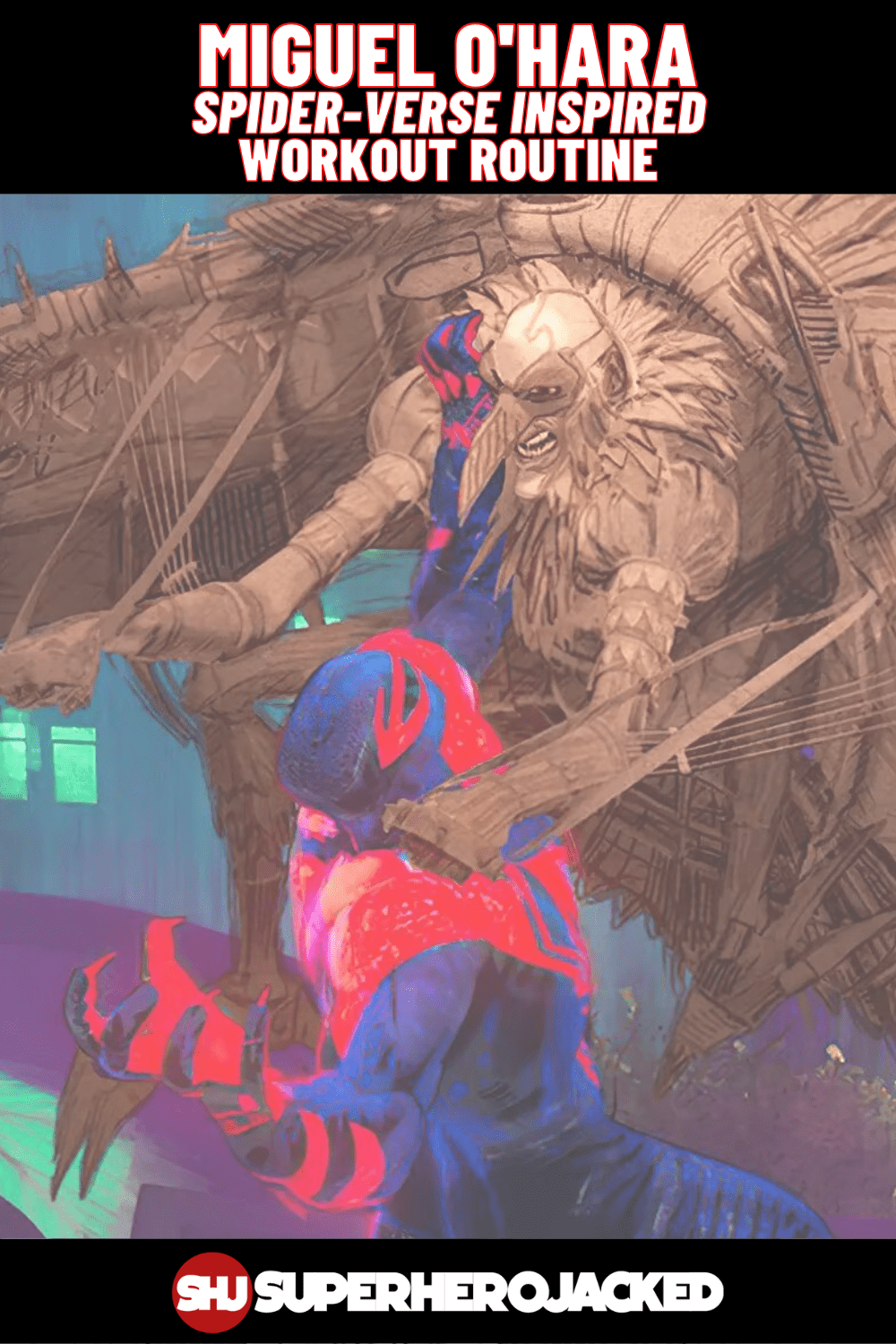 Miguel O'Hara Workout: Train like Spider-Man 2099! – Superhero Jacked