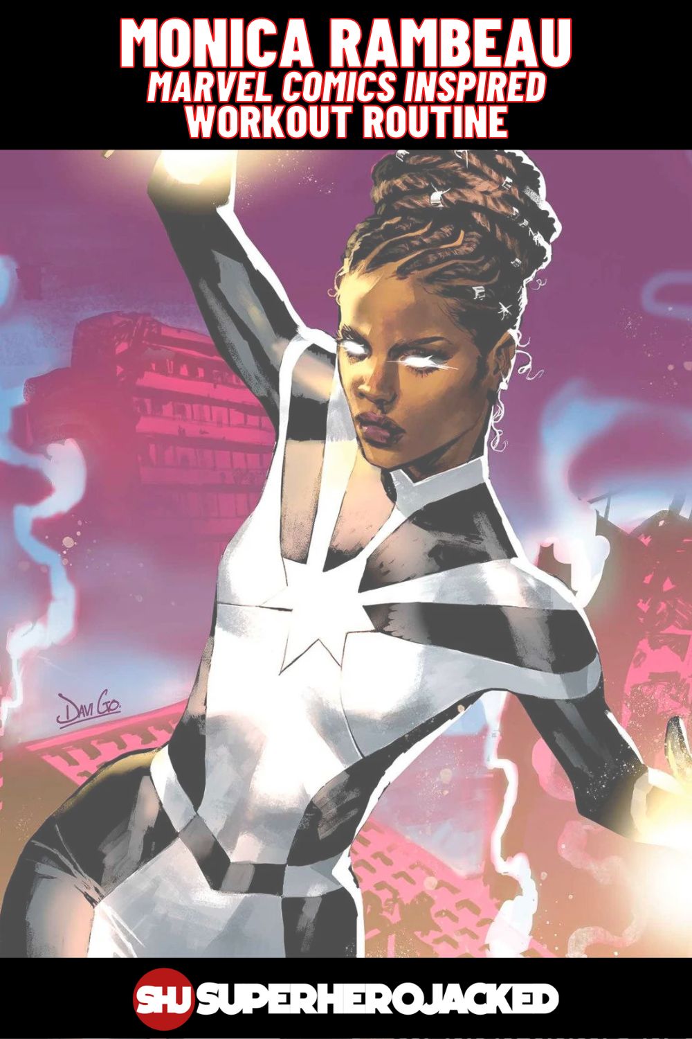 Monica Rambeau Workout: Train like Marvel's Spectrum! – Superhero Jacked